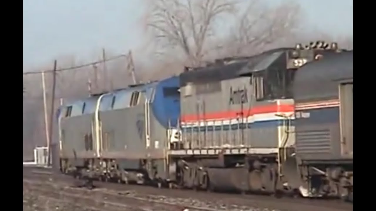 Porter Indiana Trains. Feb. 2005 - YouTube