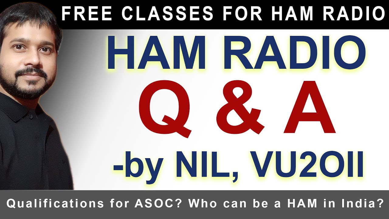 HAM Radio license in India | Who can be a HAM ? @oscarindia HAM Radio ...