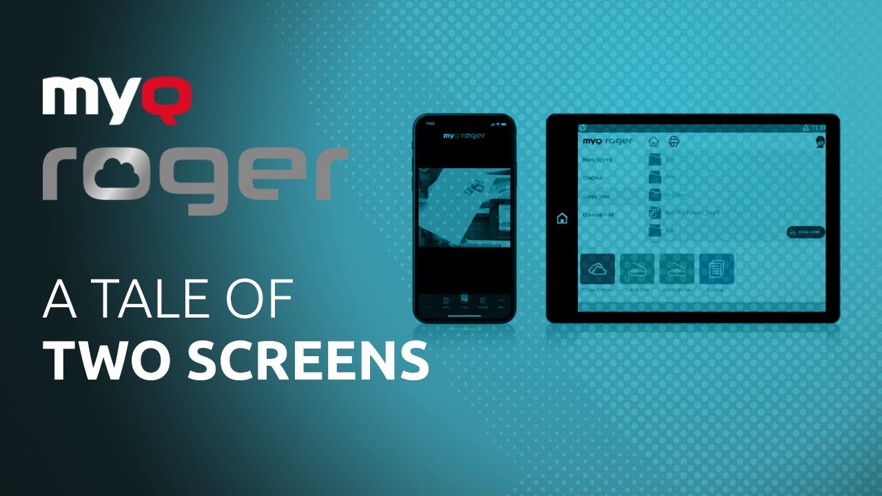 MyQ Roger | A Tale of Two Screens - YouTube