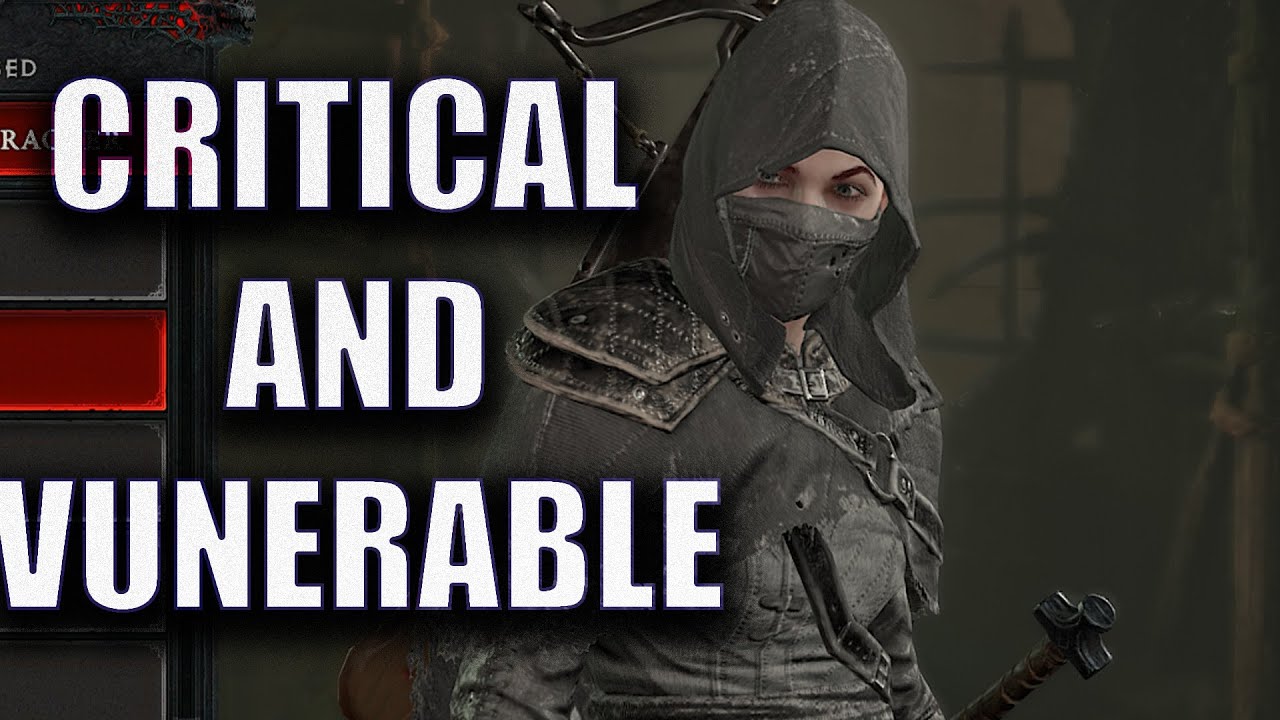 Diablo 4 | Early Game Lvl 25 - Critical Vulnerable Rogue Build - YouTube