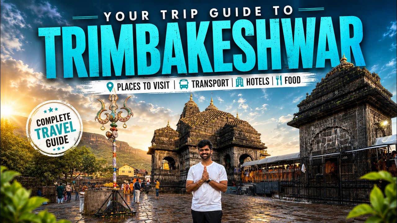 Trimbakeshwar Temple Nashik Travel Vlog | Trimbakeshwar Jyotirlinga ...