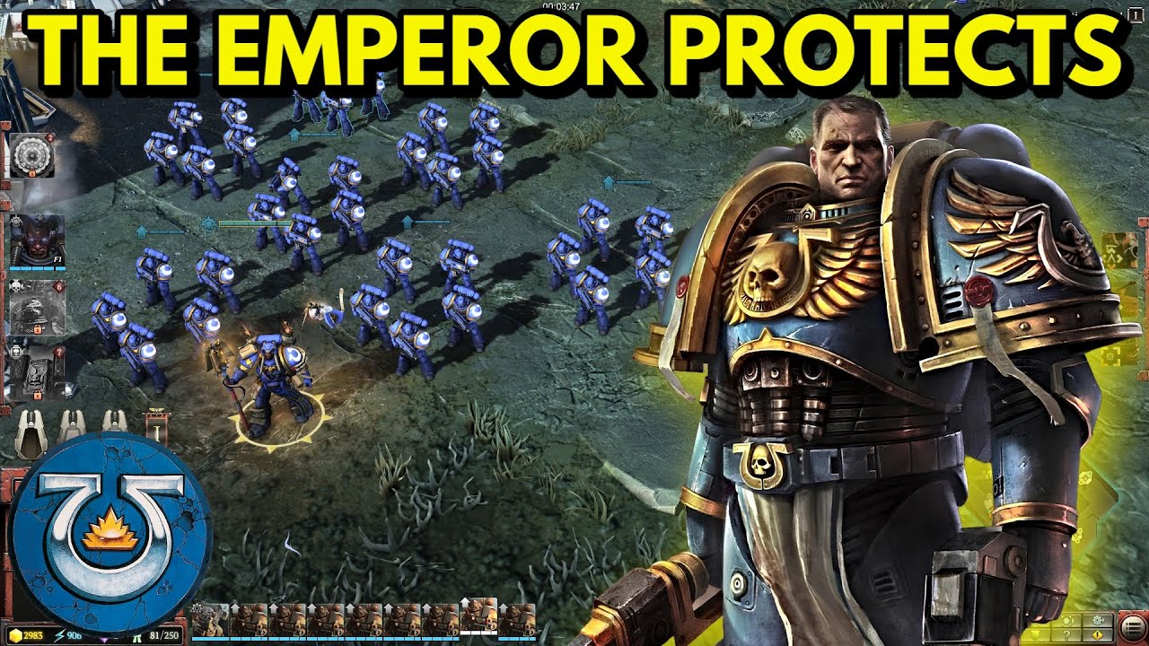 THE EMPEROR PROTECTS | Ultramarines VS Orks | Massive 3V3 Battle ...