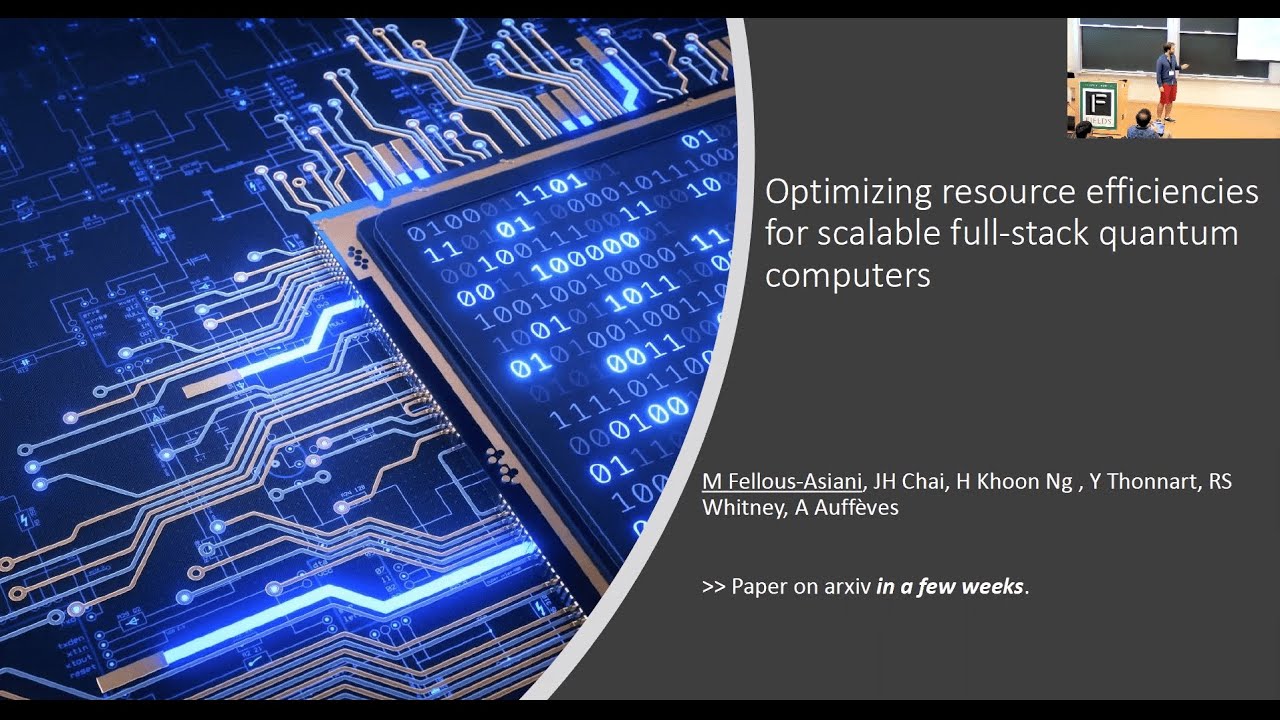 Optimizing Resource Efficiencies for Scalable Full-Stack Quantum ...
