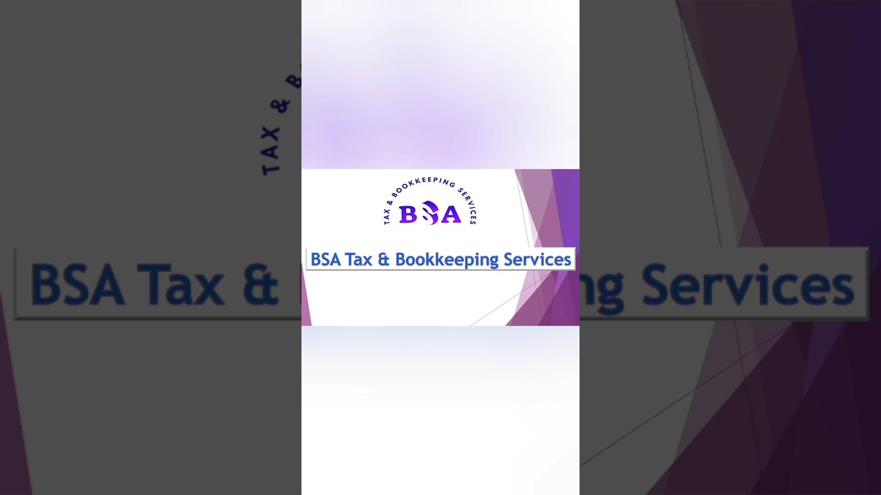 We’re thrilled to announce the launch of our new company “BSA Tax ...