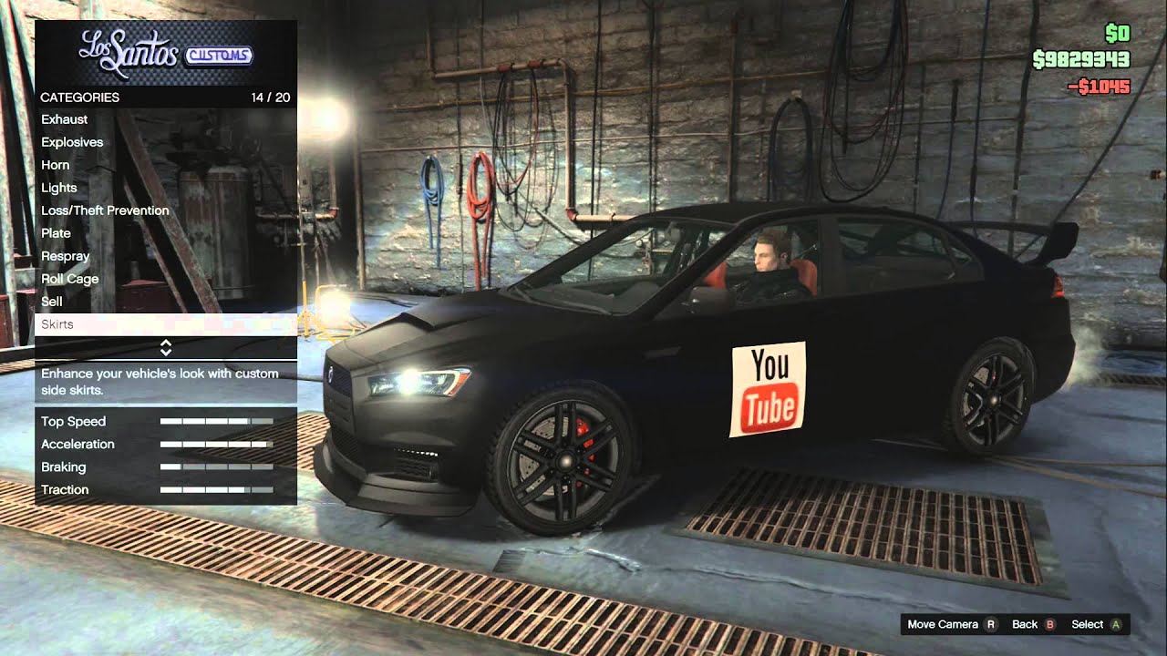 GTA 5 CARS: BOY RACER CAR - YouTube