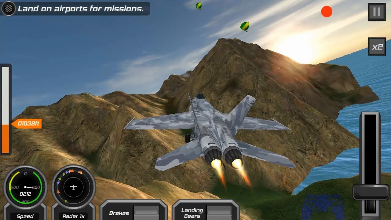 Flight Pilot Simulator 3D Free game for Android And iphone - YouTube