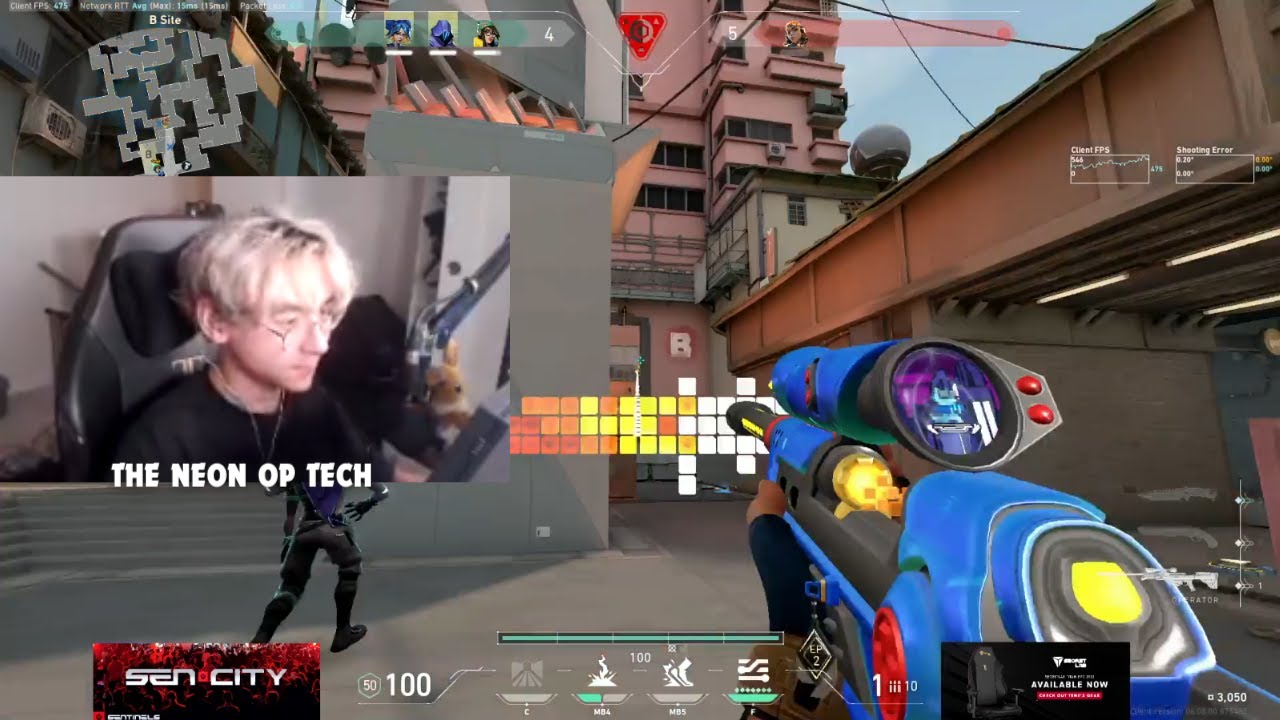 Sen TenZ Shows The Insane Neon Operator Play - YouTube