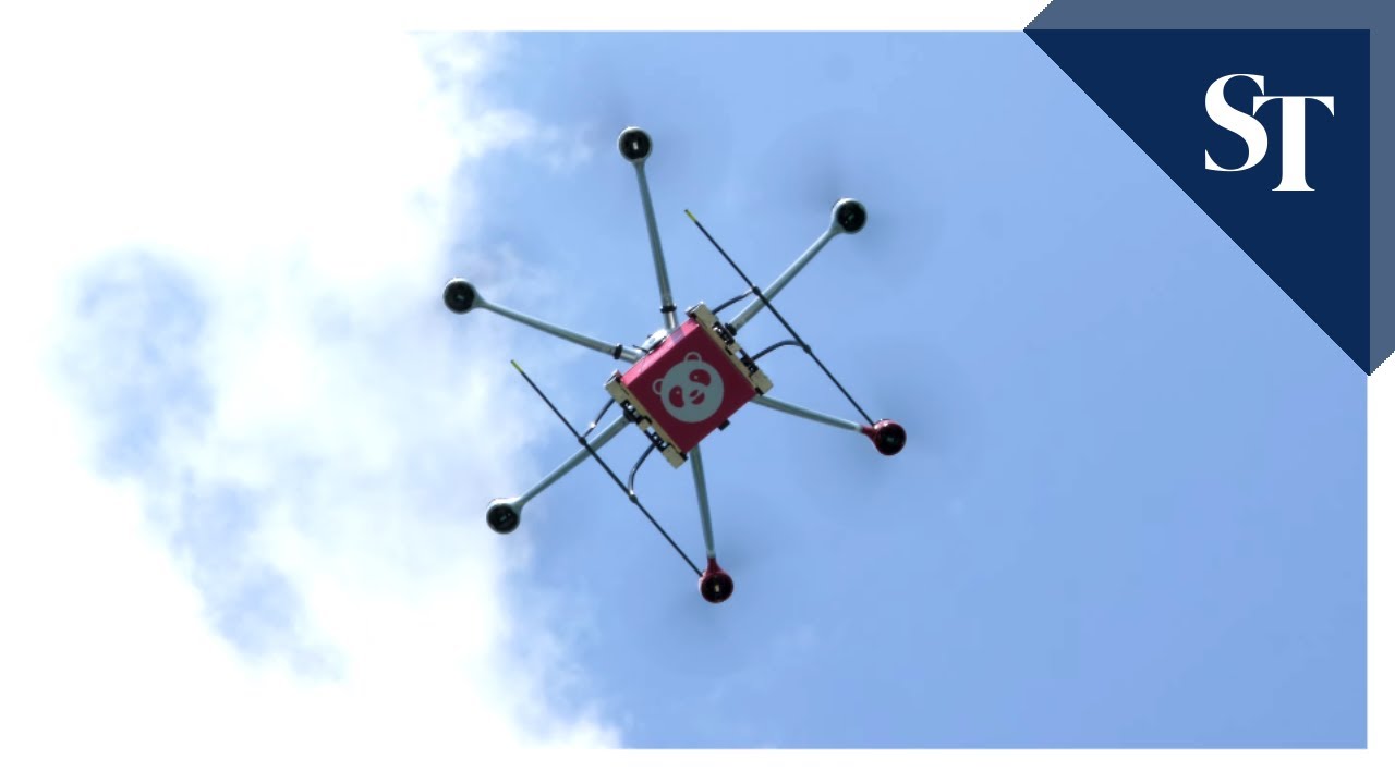 FoodPanda trials its pandaFly drone-delivery in collaboration with ST ...