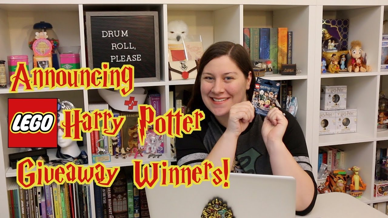 LEGO Harry Potter Minifigure Giveaway Winners! - YouTube