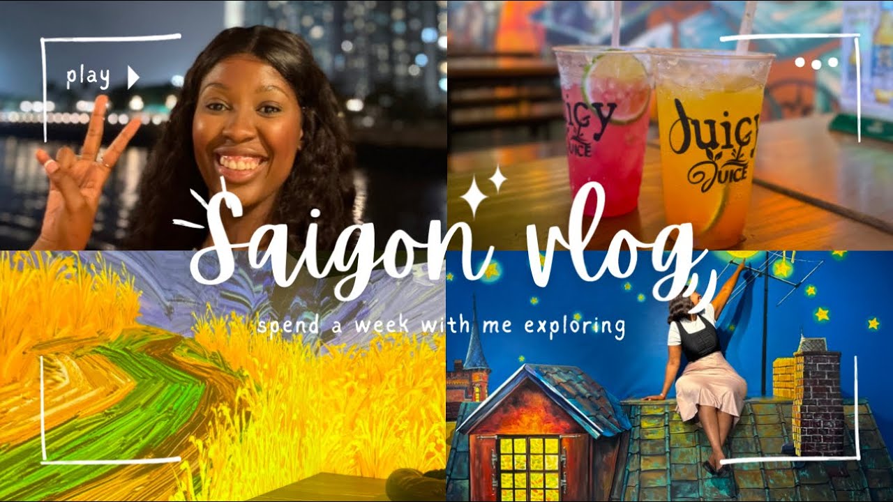 SAIGON VLOG 🏝️|| DISCOVER VIETNAM 🇻🇳|| SOUTH AFRICAN YOUTUBER|| BEE ...