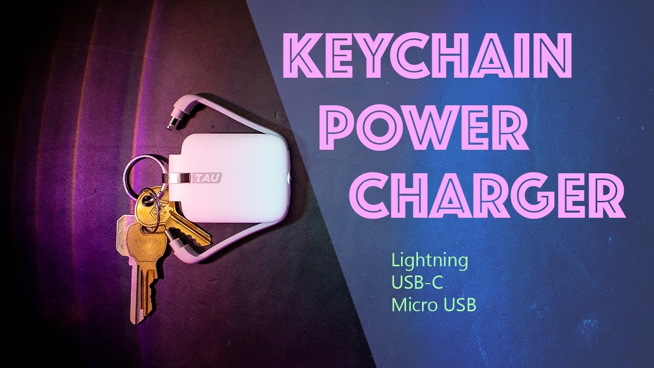Keychain Power Bank - Always Have a Charge With You (Tau ...