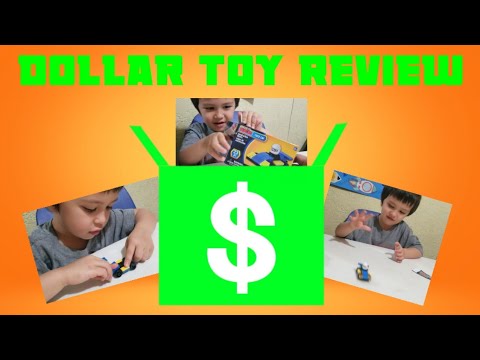 Dollar Toy Review - Make-It Blocks Race Car - YouTube