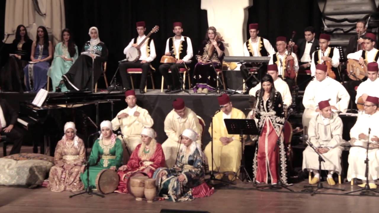 Musique Andalouse, Chorale Andaloucia du maroc,Pr Abdelhamid Essbai ...