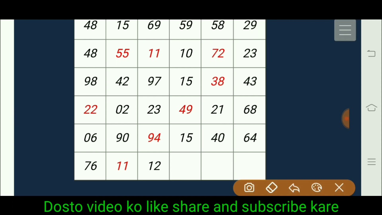 Kalyan matka perfect number with singal jodi - YouTube