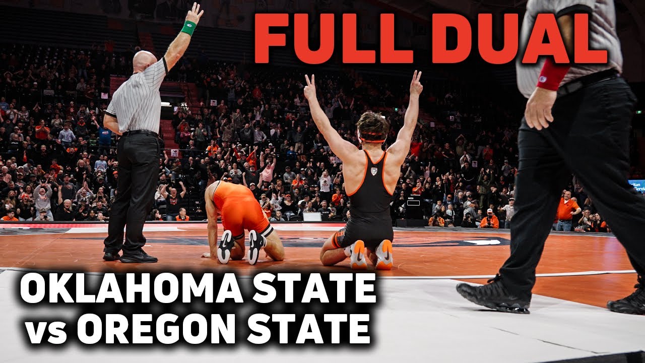 2024 Oklahoma State at Oregon State | Full Dual - YouTube