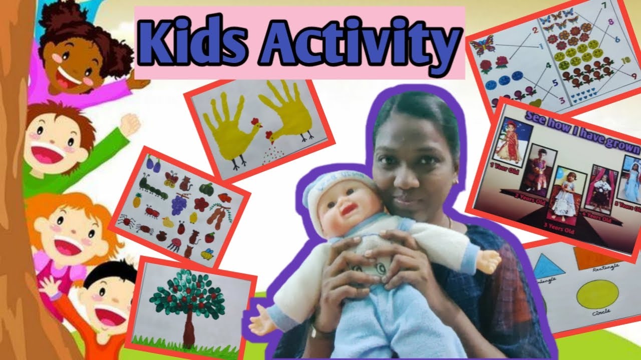 Activity for kids | UKG activity | How to do kids activity | MI kids ...