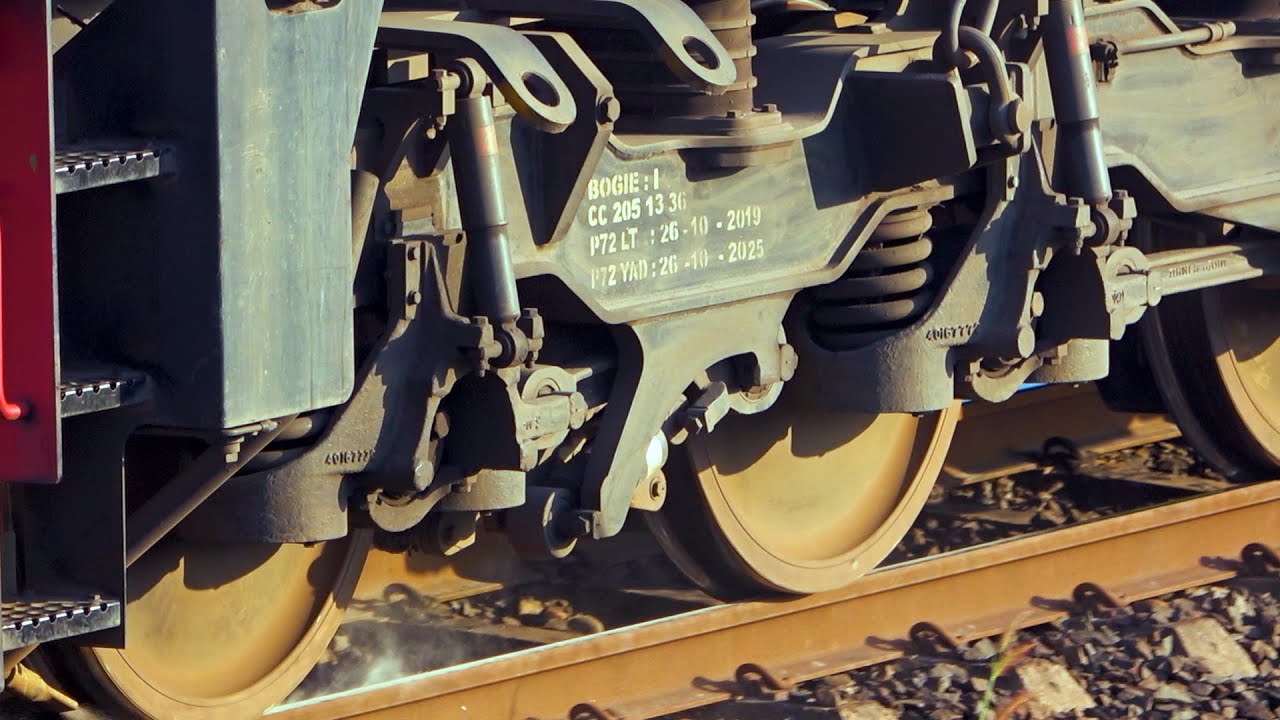 Roda Kereta Api Selip ? Ada Pemasir Otomatis. - YouTube