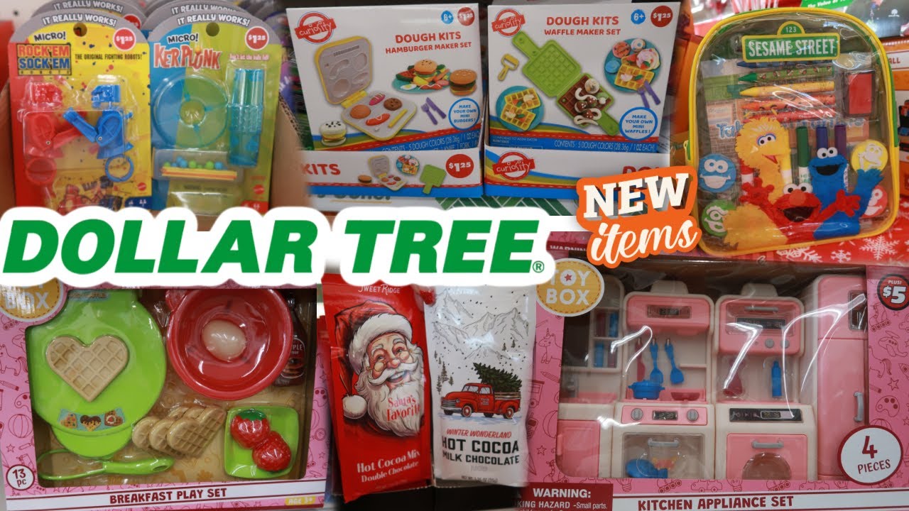 DOLLAR TREE * NEW TOYS!! CHRISTMAS 2024 - YouTube