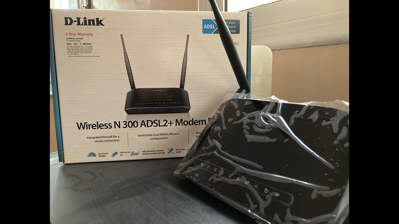 Configuration Modem Router D-Link DSL 2790U إعدادات روتر دلينك مع ...