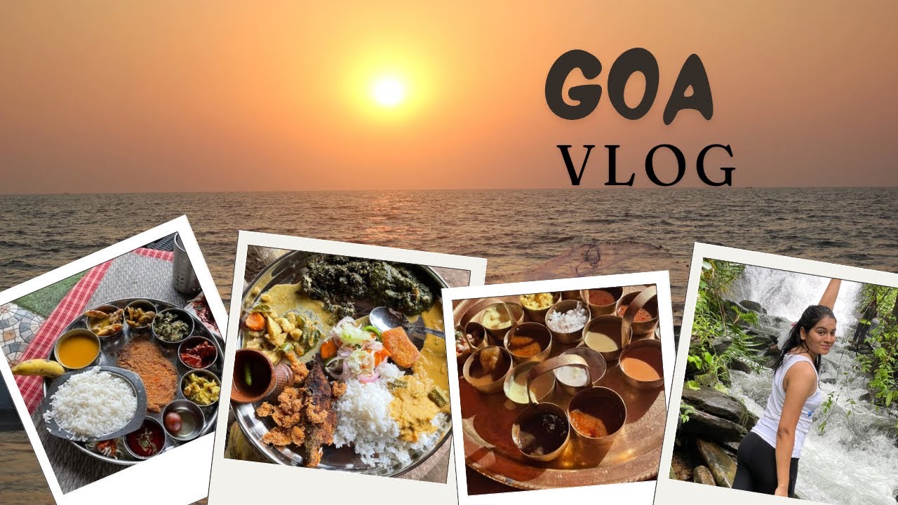 GOA VLOG ️ - Exploring Goa in Monsoon season + Local Goan food | Goa In ...