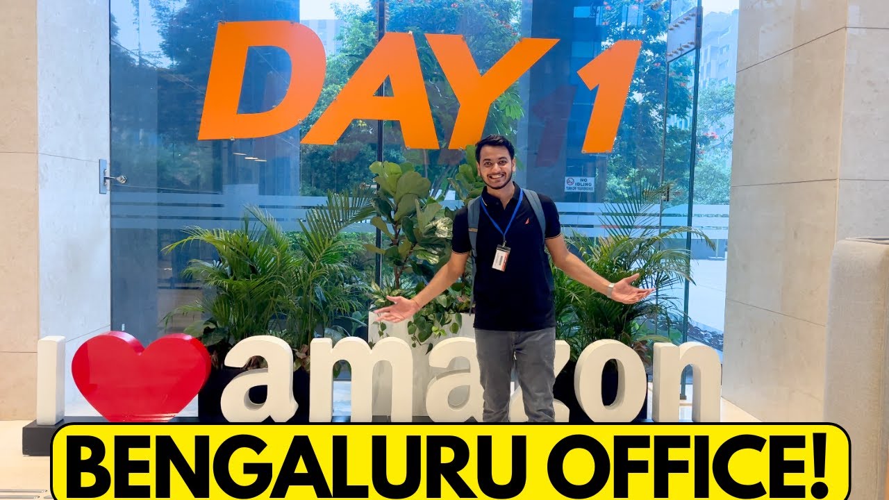 Amazon Bangalore Office Tour | My Day at the Incredible Campus ...