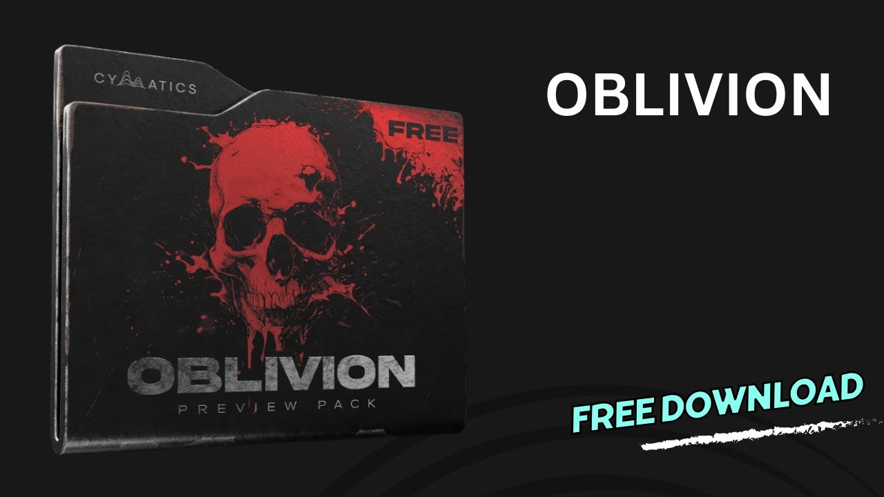 Cymatics - OBLIVION Sample Pack | Free Download | Download FREE Unreleased Melodies, Drums, 808s ...