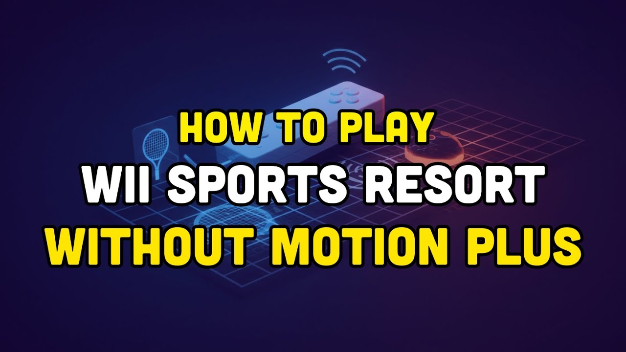 How to play Wii sports resort without motion plus? - YouTube