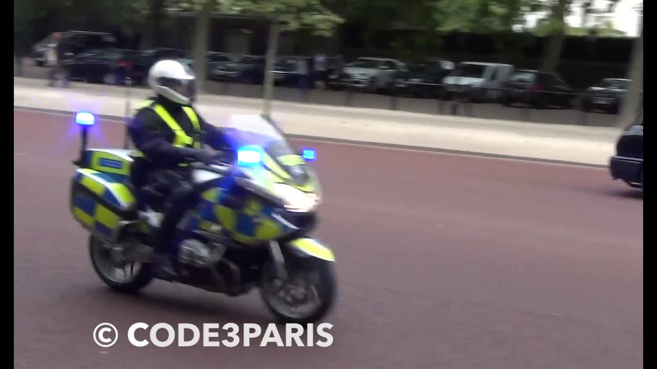 London Met Police Motorcycles - YouTube