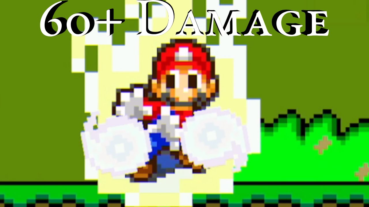 60+ Damage with Fire/Cape Mario - SMBZ The Game (4K 60FPS) - YouTube