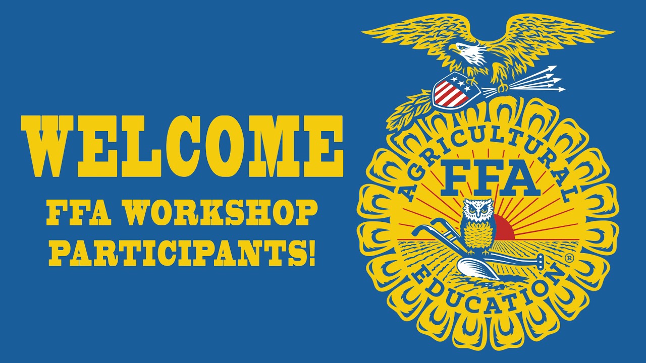 FFA Workshop Announcement - YouTube