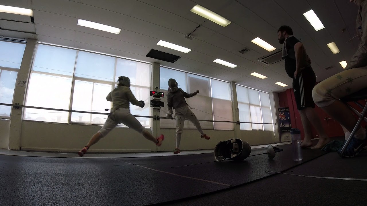 Sydney Sabre open - T4 Katy vs Sam part 1 - YouTube