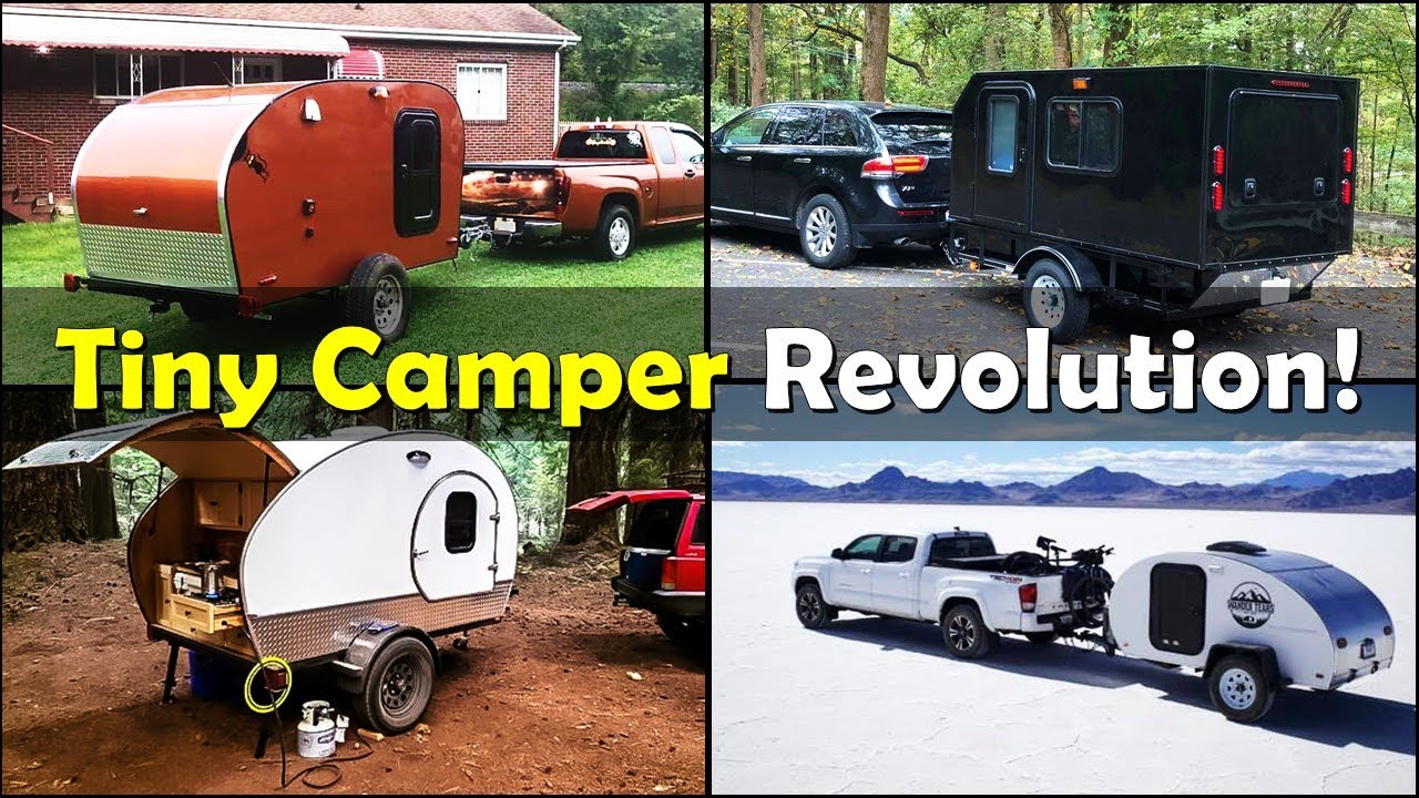 The Tiny Camper Revolution | 4 Cool Teardrop Builds - YouTube