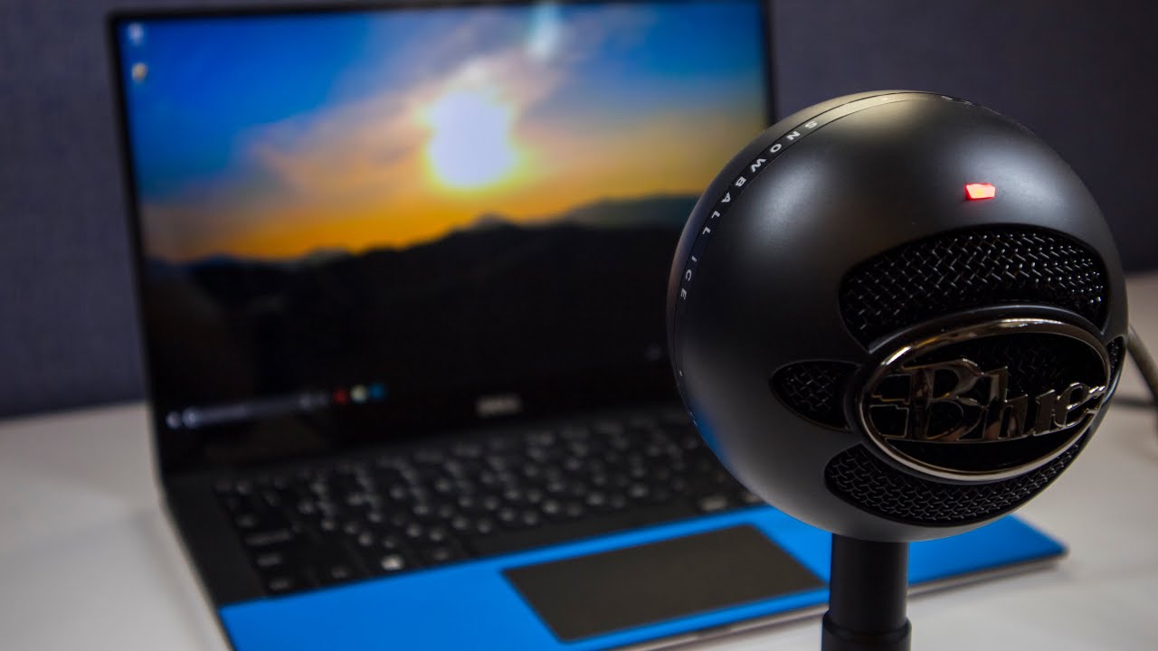 Blue Snowball Ice Microphone Unboxing - YouTube