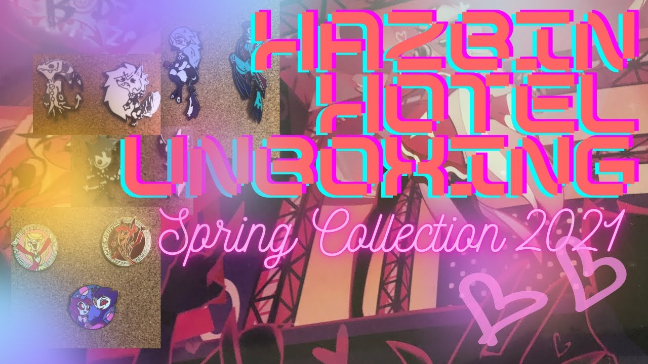 Hazbin Hotel + Heluva Boss Spring Merch 2021 unboxing - YouTube