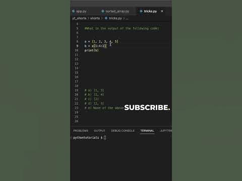 Python Puzzlers: A Brain Teaser Quiz to Boost Your Coding Skills New Series - 5 #python - YouTube
