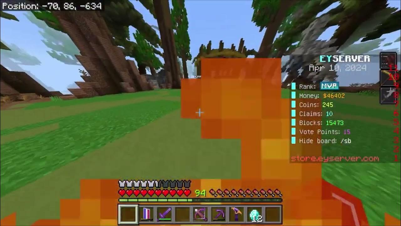 Minecraft | Playing EYServer with Fans! - YouTube