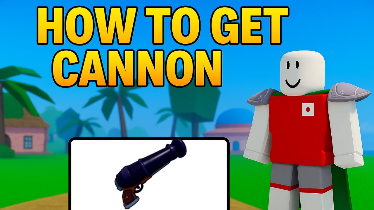 How To Get Cannon in Blox Fruit | My First Giveaway - YouTube
