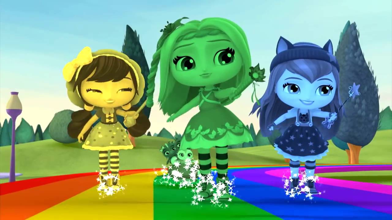 Little Charmers Rainbow Skating Ep 4 Sneak Peek - YouTube