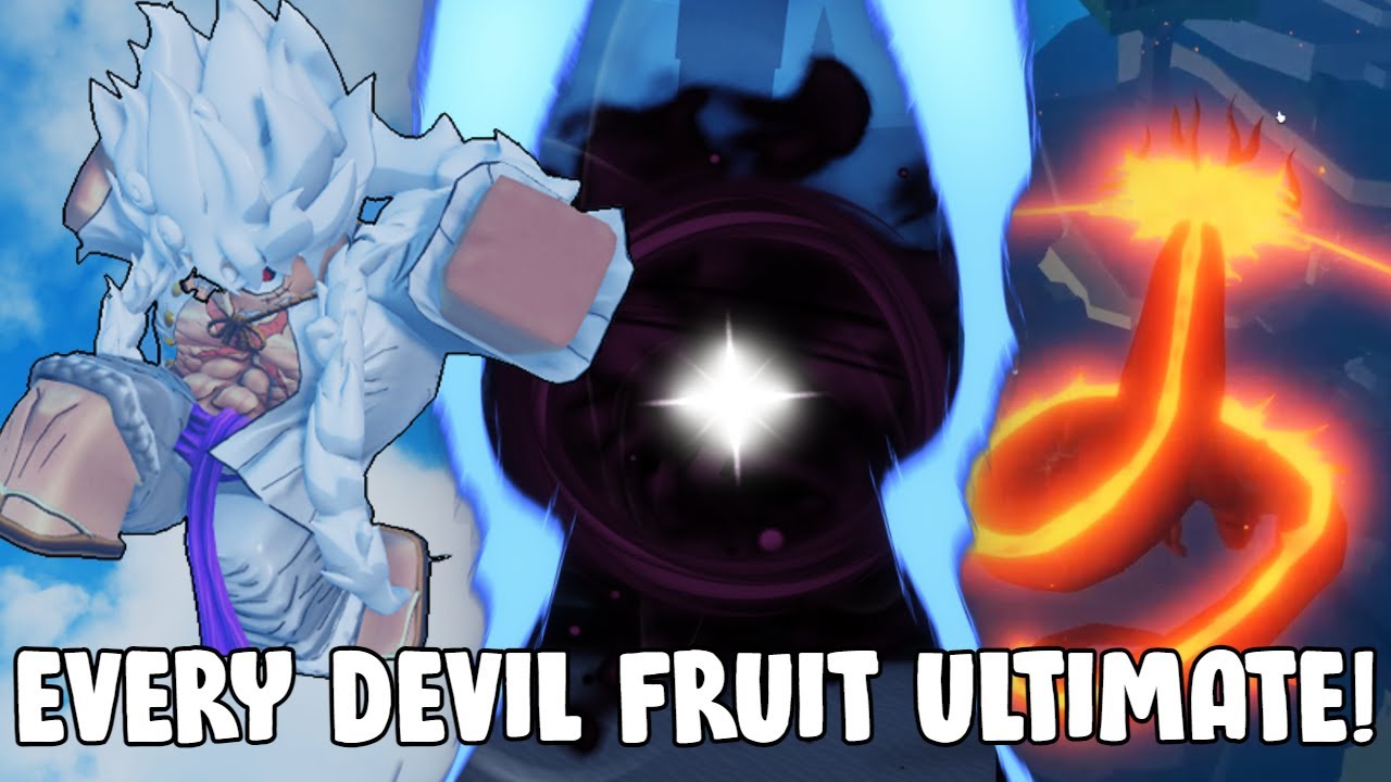 [AOPG] EVERY DEVIL FRUITS ULTIMATE MOVE In A One Piece Game! - YouTube