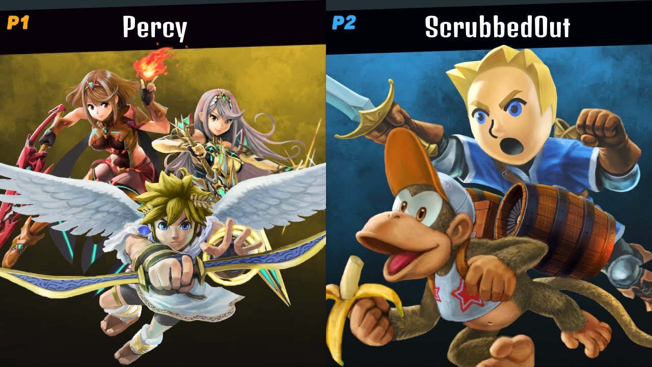 Indytational 2 | Percy (Pit, Aegis) vs ScrubbedOut (Diddy Kong, Mii ...
