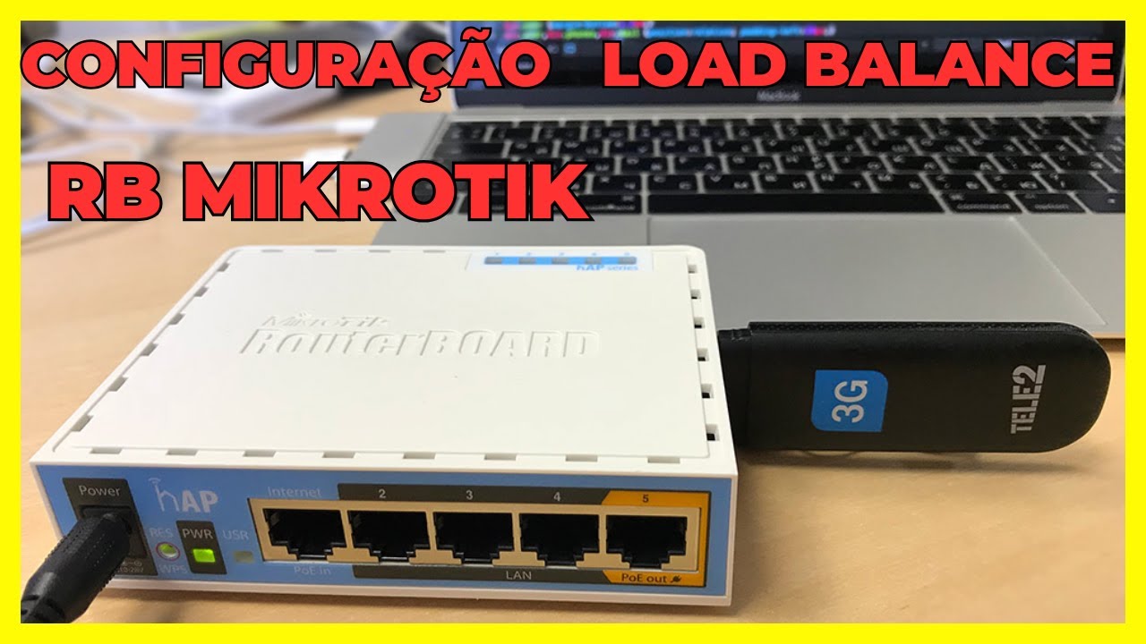 COMO FUNIONA A CONFIGURAÇÃO LOAD BALANCE NO MIKROTIK - YouTube