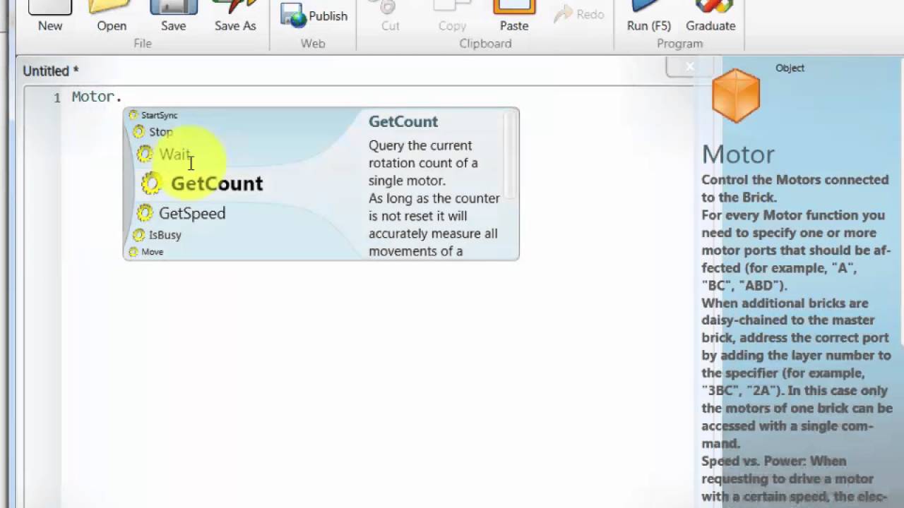 Small Basic EV3 Extension - YouTube
