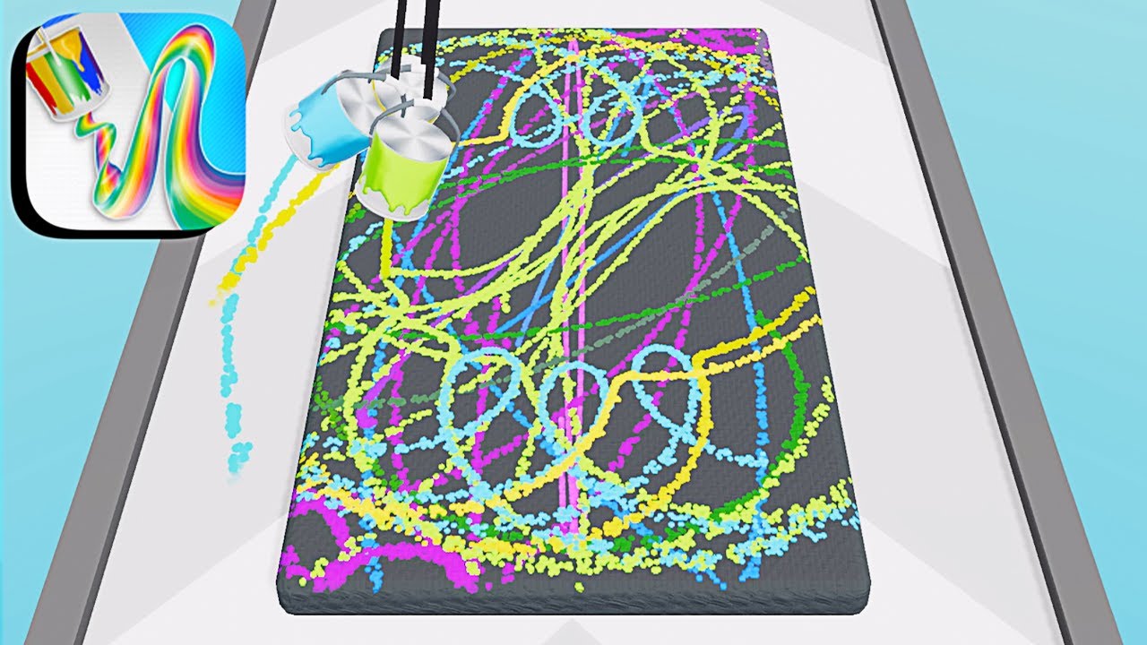 Paint It Run - All Levels Gameplay Android,ios (Part 1) - YouTube