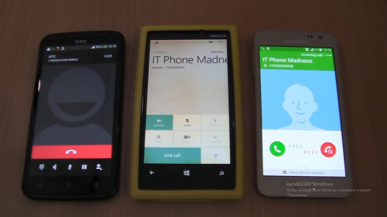 Android 4.4 fake call on HTC One X+Incoming cal&Outgoing call at the ...