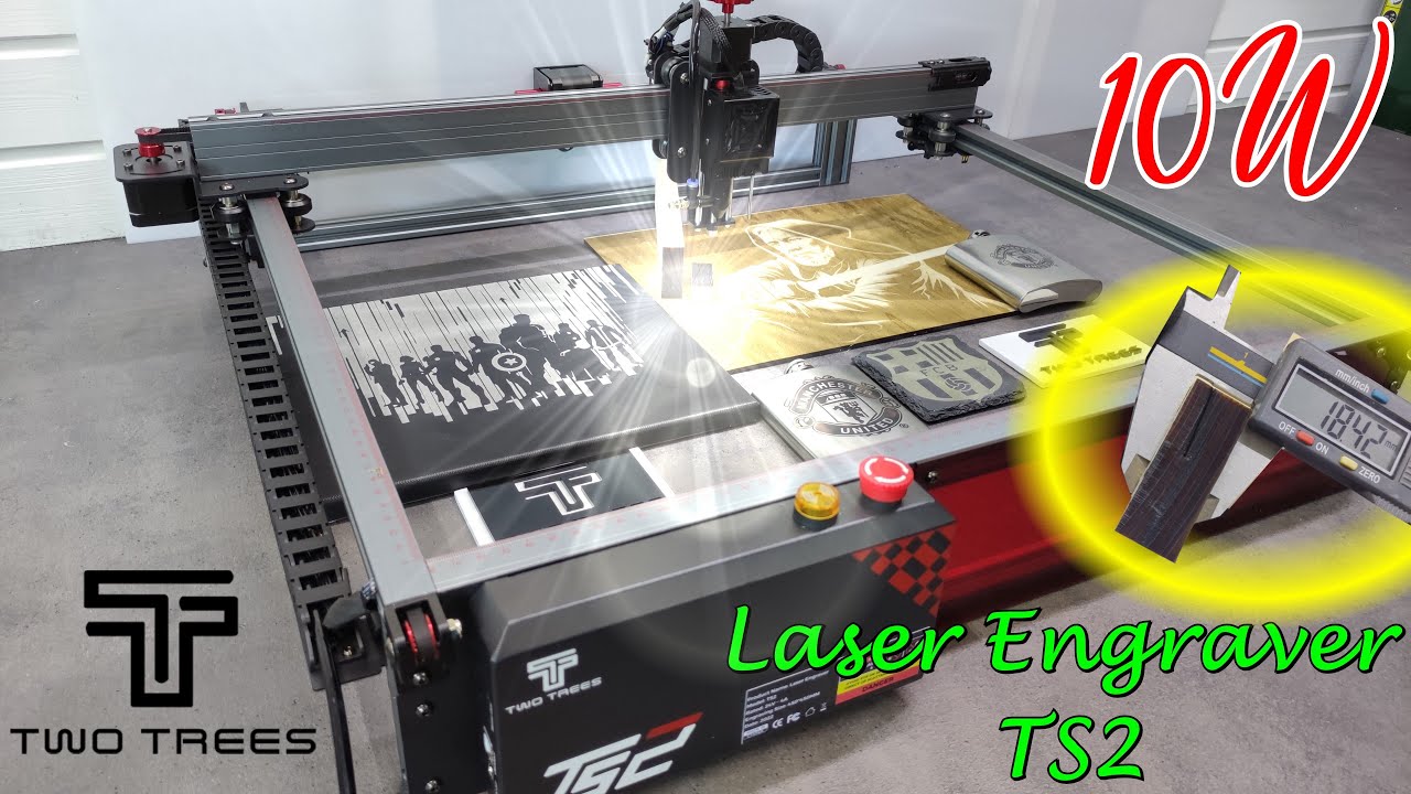 Brand new TwoTrees TS2 - 10W Optical Power with autofocus and Large ...