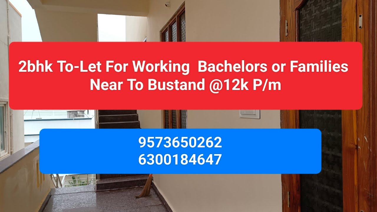 To-Let 2bhk Newly Constructed House Allowed For Working Bachelors or ...