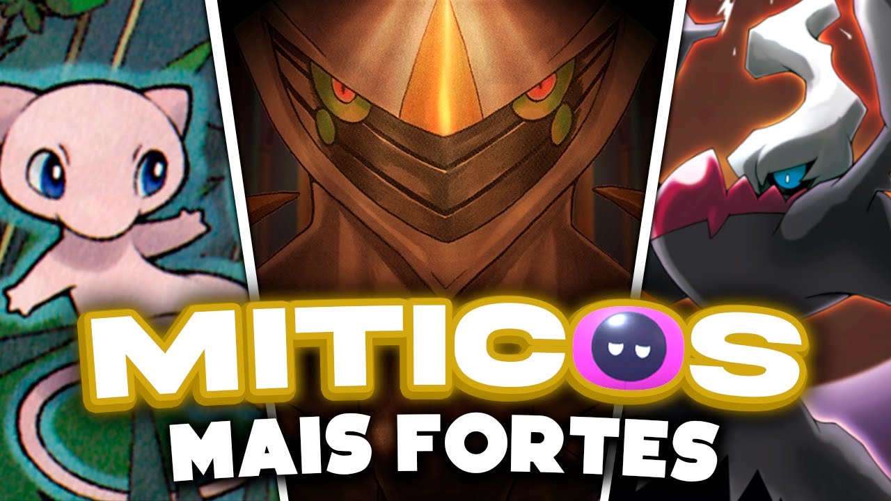 Qual Pokémon Mítico MAIS FORTE? - YouTube
