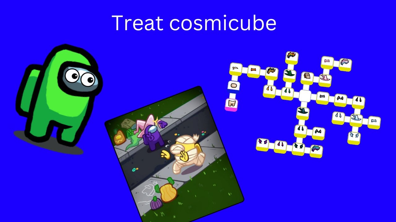 Trying to get the treat cosmicube in among us! | Tele Tiger playz - YouTube