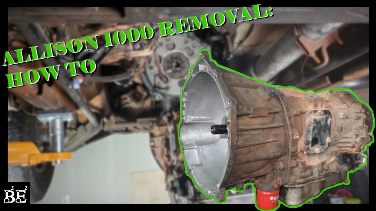 How to remove an Allison 1000 transmission | Tips, tricks, & more - YouTube