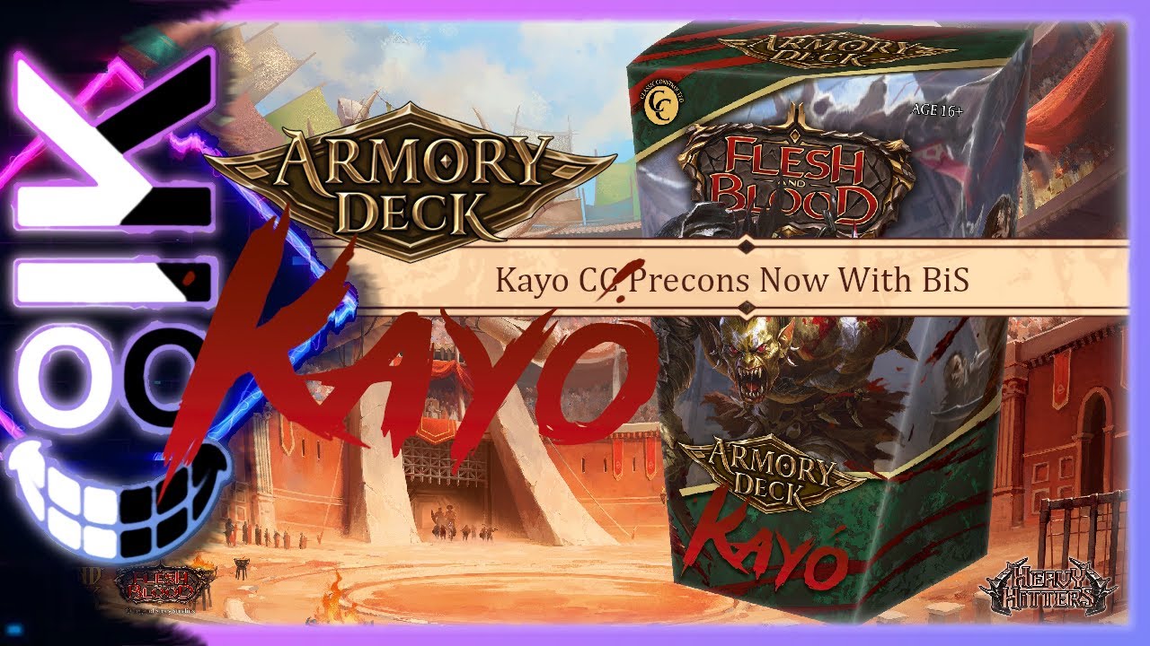 First Look at the New Kayo Classic Constructed Precon | Flesh and Blood ...